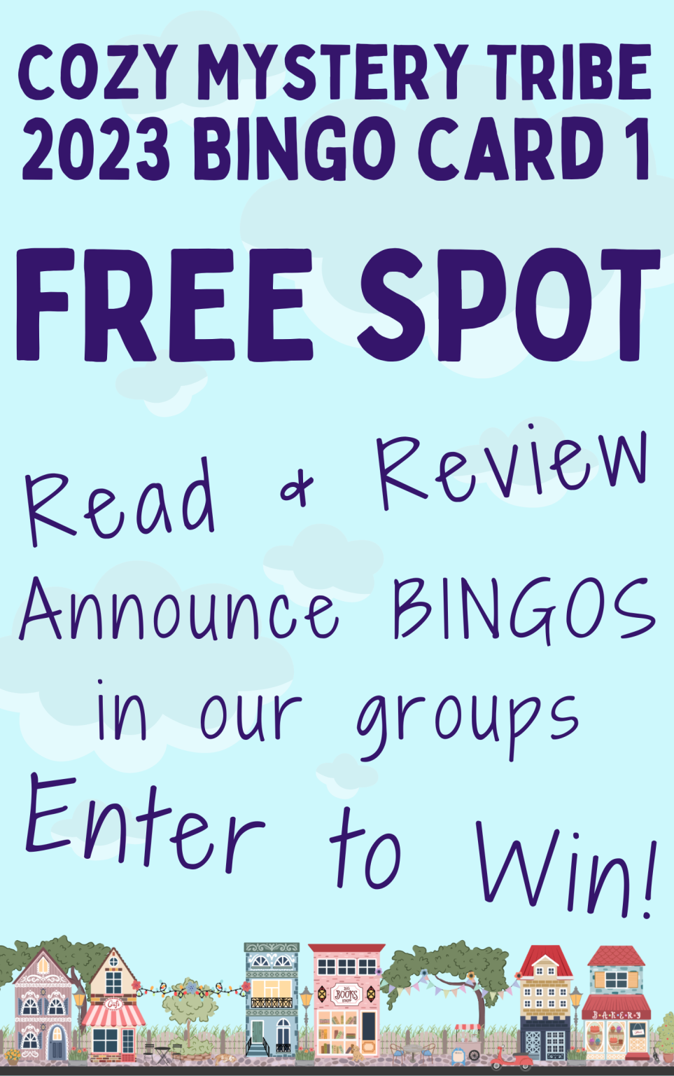 Cozy Mystery Tribe Bingo: Card 1 – Aconite Cafe