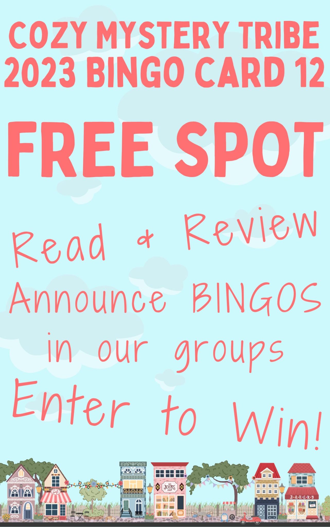 Cozy Mystery Tribe Bingo: Card 12 – Aconite Cafe