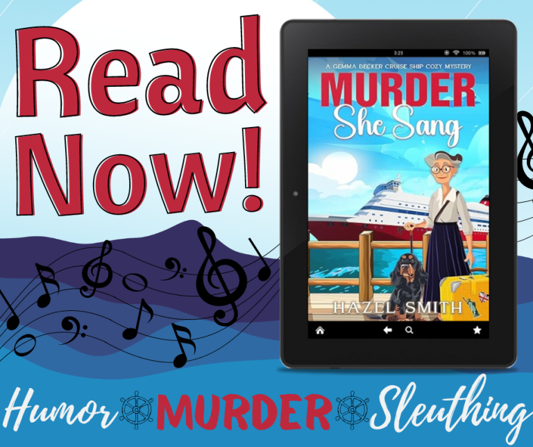 Dive into Murder She Sang by Hazel Smith – Aconite Cafe